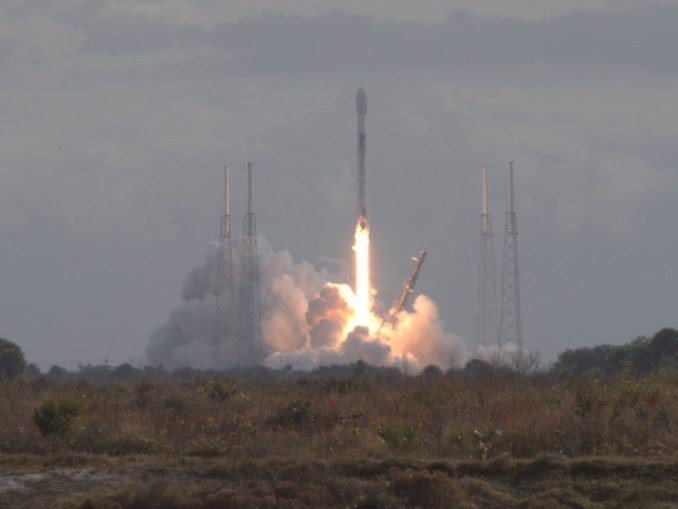 Photos: SpaceX’s rocket landing platform back in port – Spaceflight Now