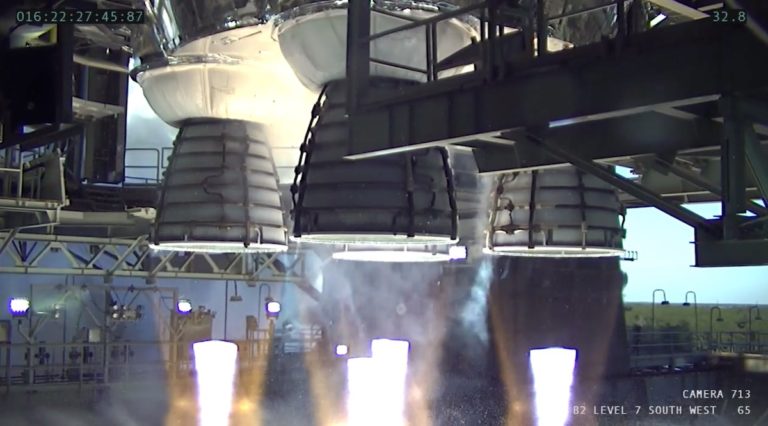 Hydraulic system issue triggered early engine shutdown during SLS test ...