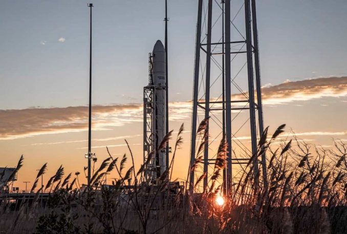 Antares rocket loaded with time-sensitive cargo for launch to space ...