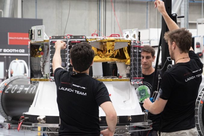 Testbed for NASA moon mission rides to orbit with six other satellites ...