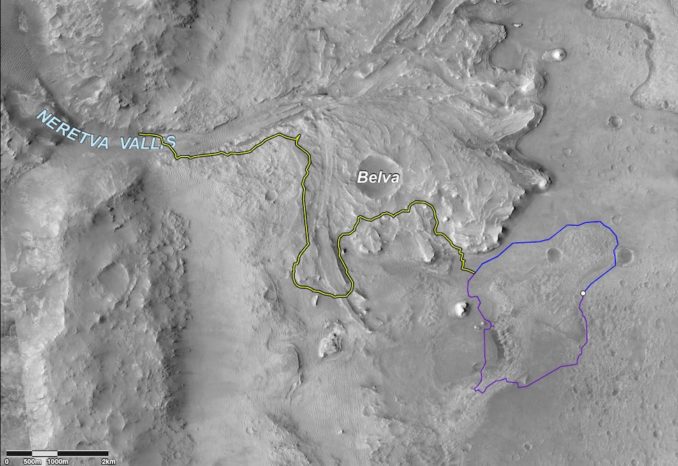 Perseverance rover aces first test drive on Mars – Spaceflight Now