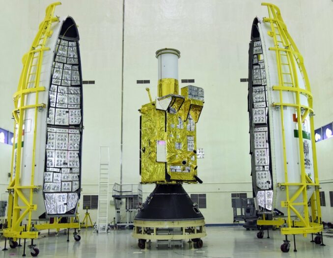 India set to launch Earth-viewing telescope into geostationary orbit ...