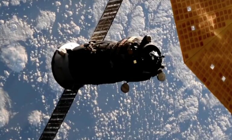 Progress cargo ship relocated to new module at International Space ...