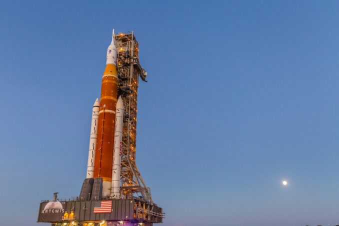 Photos: SLS makes its debut at NASA’s Kennedy Space Center ...