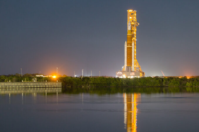 Photos: SLS makes its debut at NASA’s Kennedy Space Center ...