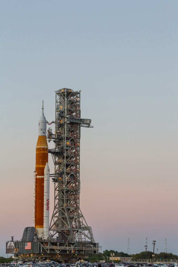 Photos: SLS makes its debut at NASA’s Kennedy Space Center ...