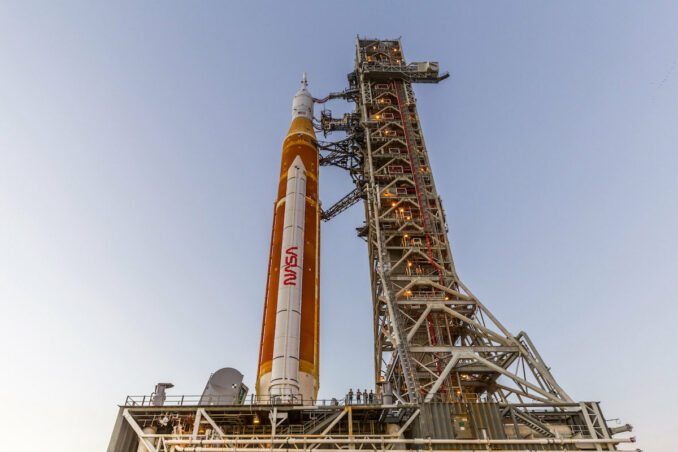 Photos: SLS makes its debut at NASA’s Kennedy Space Center ...