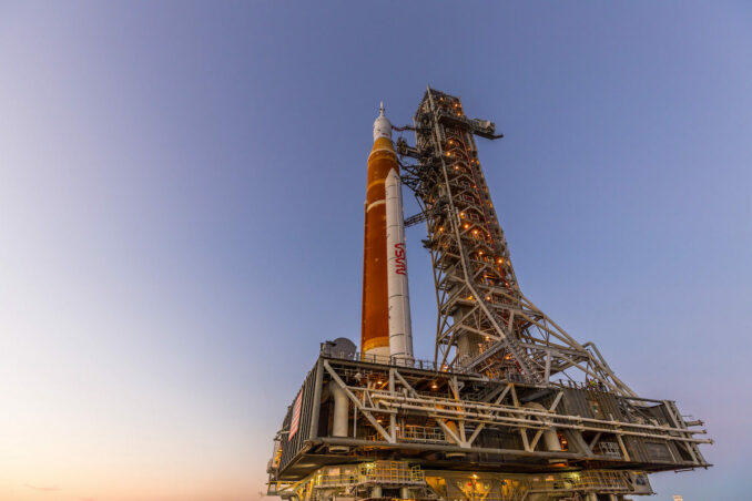 Photos: SLS makes its debut at NASA’s Kennedy Space Center ...