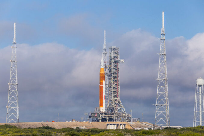Photos: SLS makes its debut at NASA’s Kennedy Space Center ...
