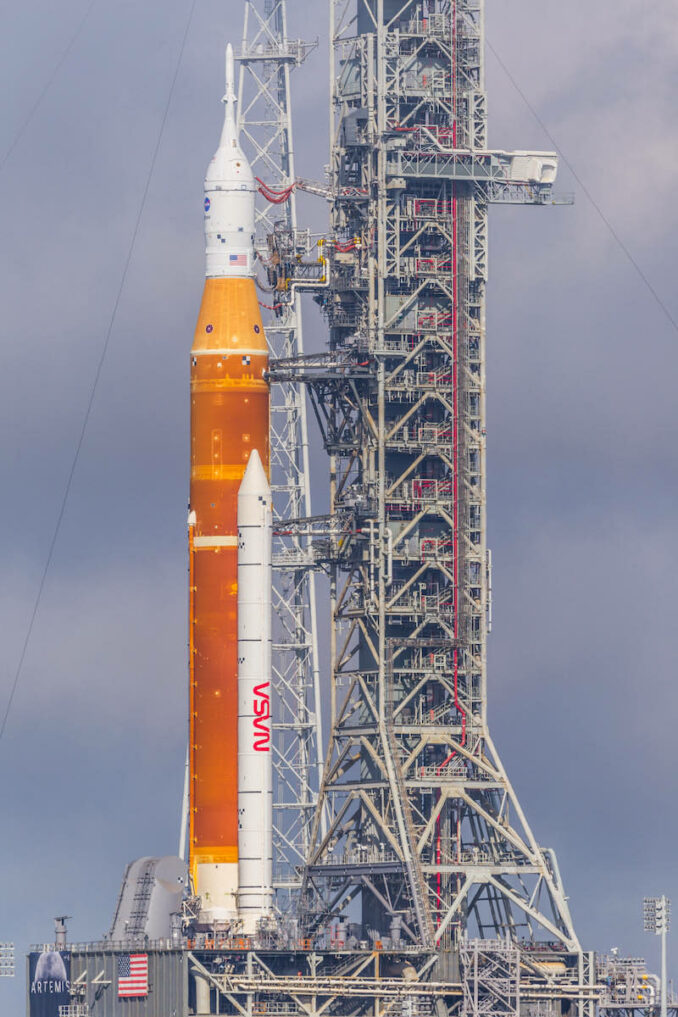 Photos: SLS makes its debut at NASA’s Kennedy Space Center ...