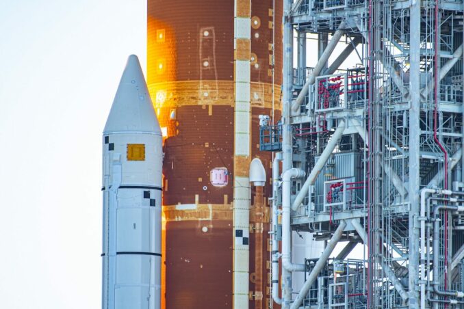 Photos: SLS makes its debut at NASA’s Kennedy Space Center ...