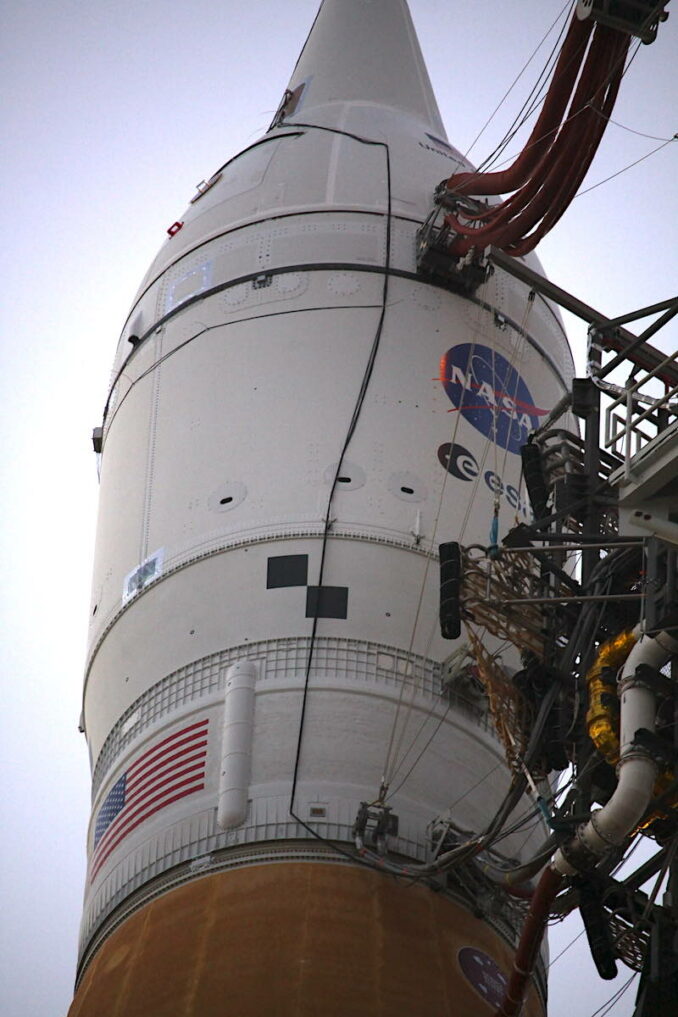 Photos: SLS makes its debut at NASA’s Kennedy Space Center ...