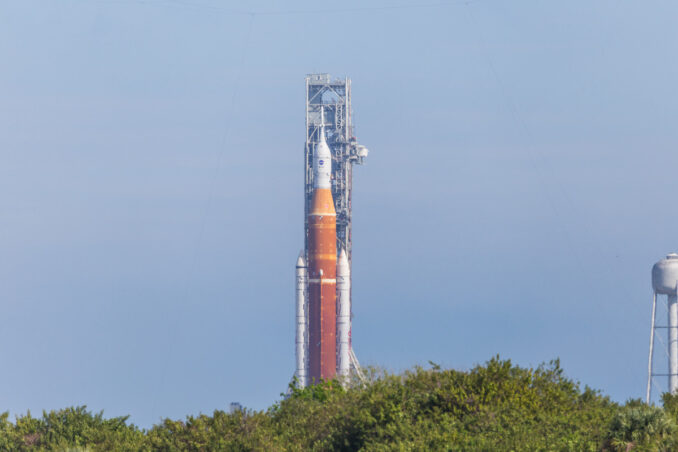 Photos: SLS makes its debut at NASA’s Kennedy Space Center ...