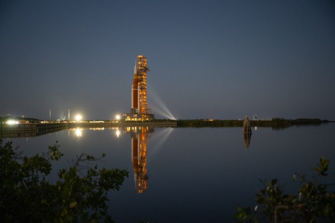 Photos: SLS makes its debut at NASA’s Kennedy Space Center ...