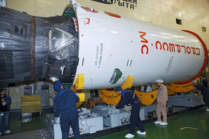 Russian Soyuz rocket launches with space station cargo freighter ...
