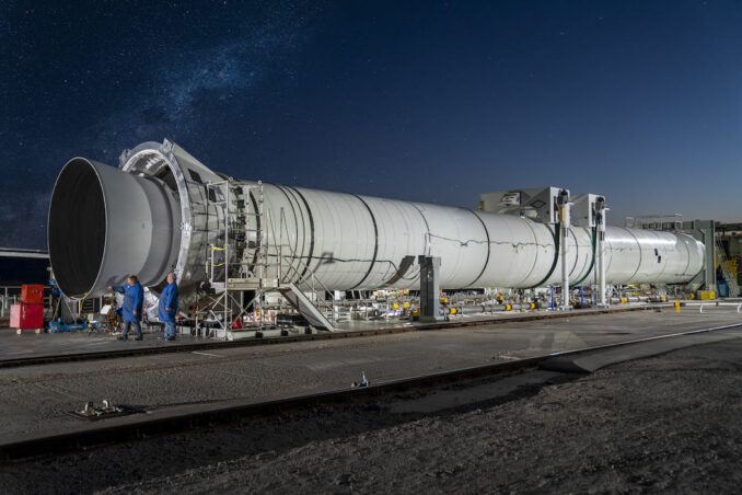 SLS moon rocket booster test-fired in Utah – Spaceflight Now