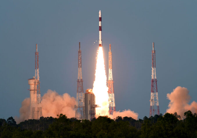 Indian rocket launches three satellites for Singapore – Spaceflight Now