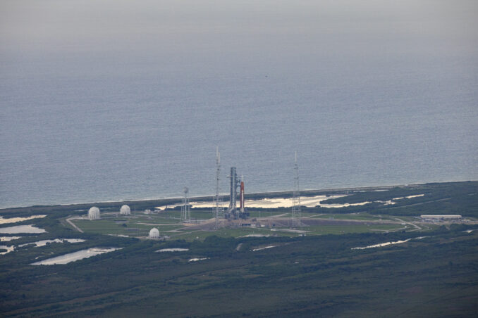 Photos: Aerial survey of Kennedy Space Center on the eve of Artemis 1 ...