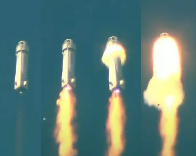 Blue Origin capsule escapes rocket failure on uncrewed flight over ...