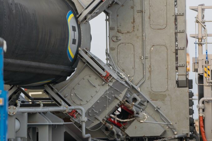 Photos: Firefly’s second Alpha rocket raised on launch pad ...