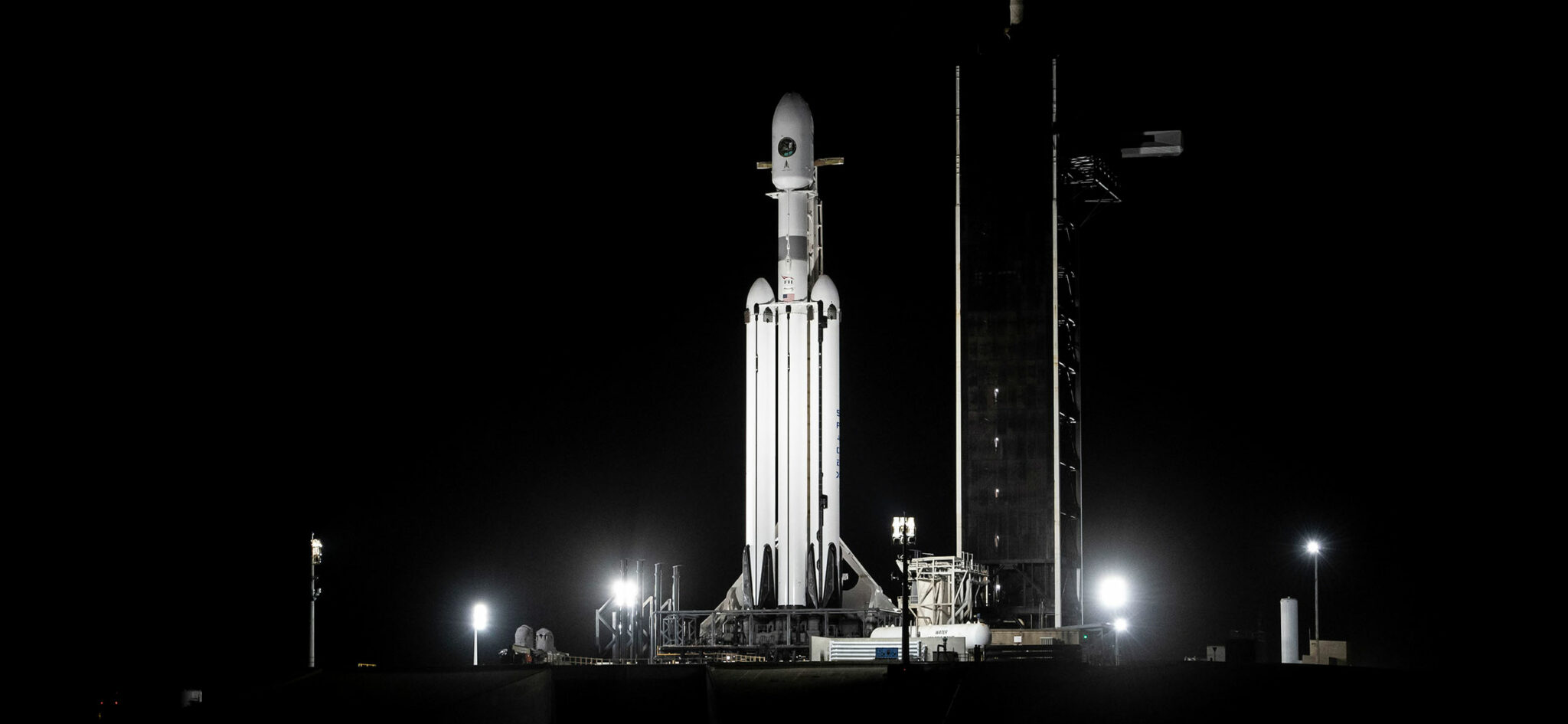 U.S. military payloads mated to SpaceX Falcon Heavy rocket for weekend ...