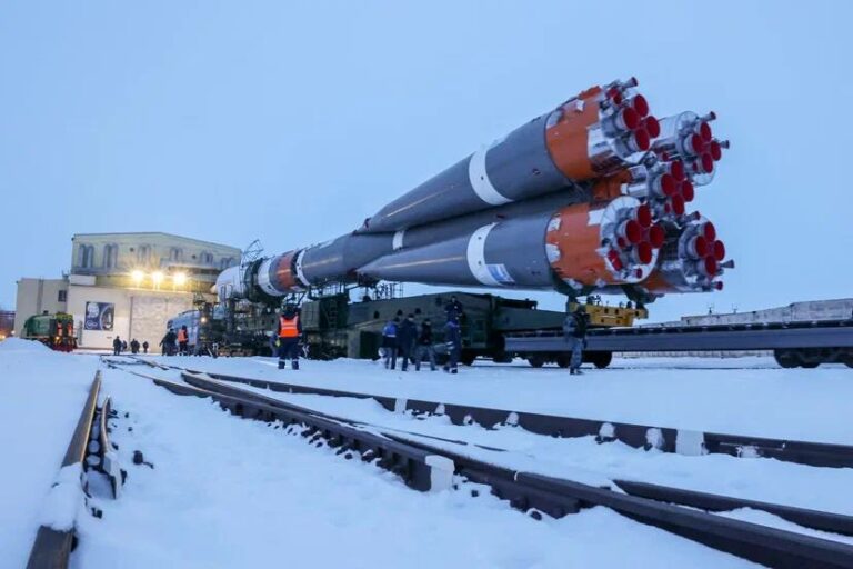 Russian Progress resupply ship launches on flight to space station ...