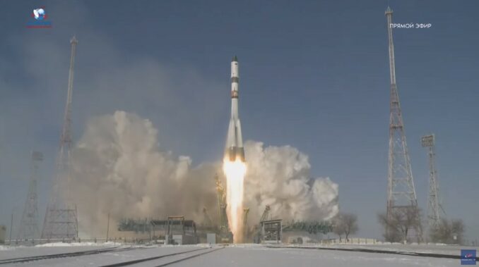 Russian Progress resupply ship launches on flight to space station ...