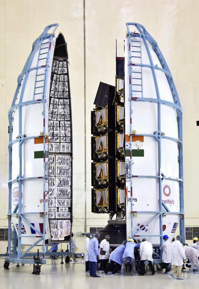 Indian launch gives OneWeb enough satellites for global internet ...