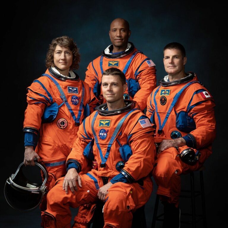 NASA names crew for first human mission to the moon in more than 50 ...