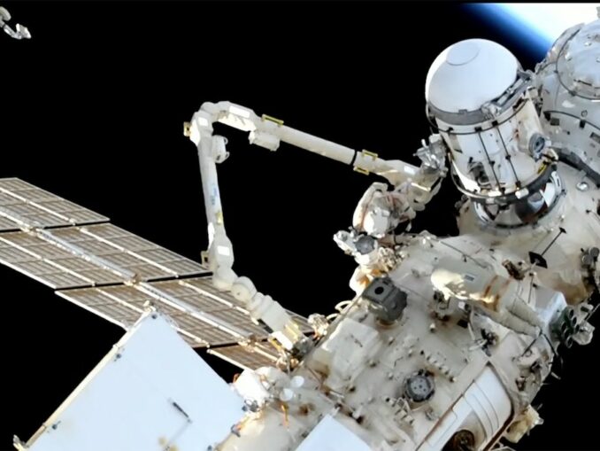 Photos: SpaceX’s rocket landing platform back in port – Spaceflight Now