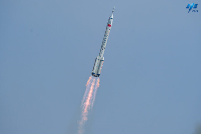 Chinese astronaut launch breaks record for most people in orbit ...