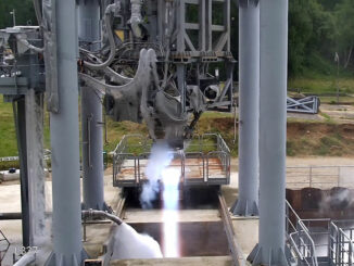 First hot-fire test of Europe’s reusable methane-fueled Prometheus ...