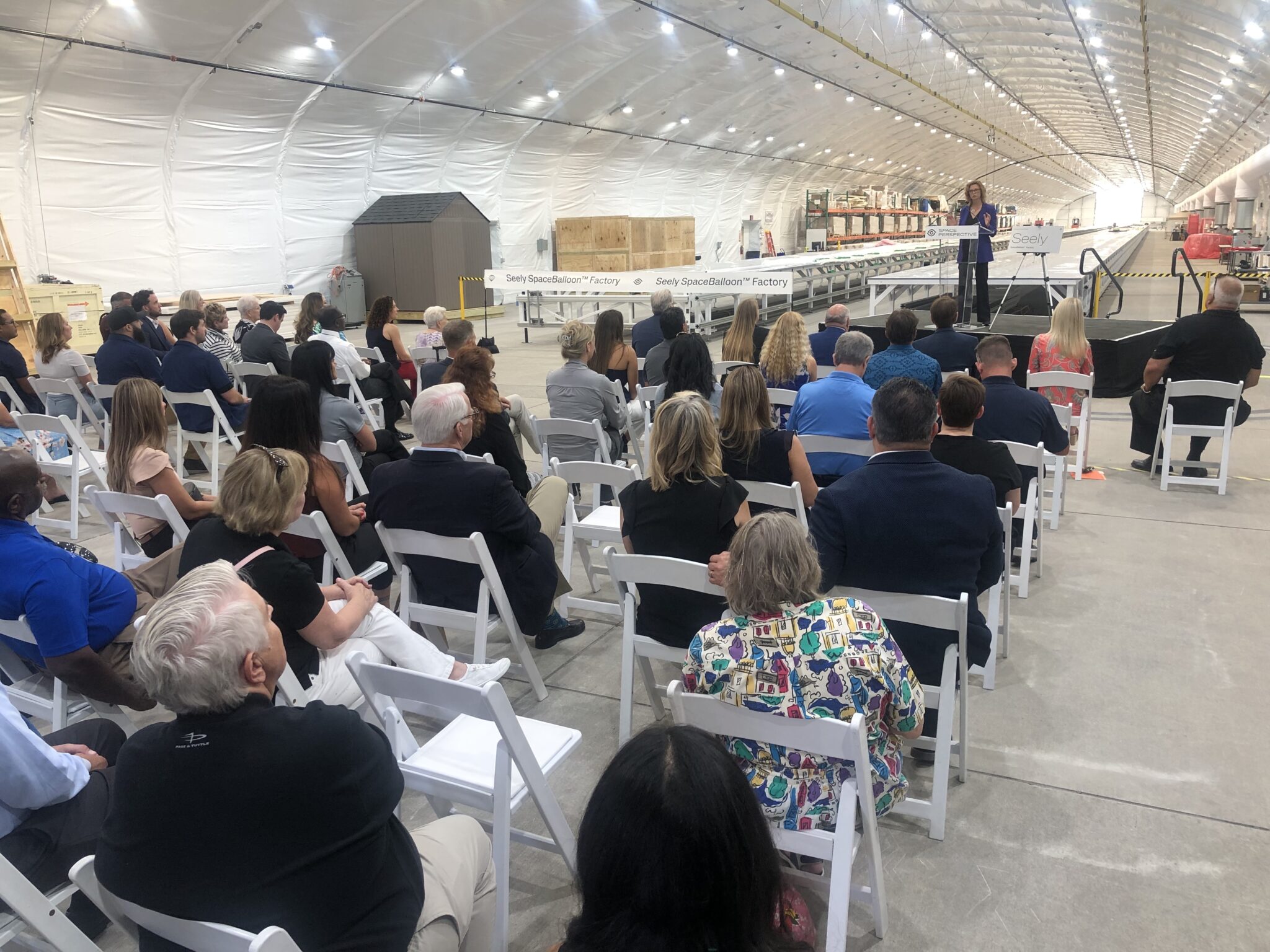 Space Perspective unveils balloon manufacturing facility supporting ...