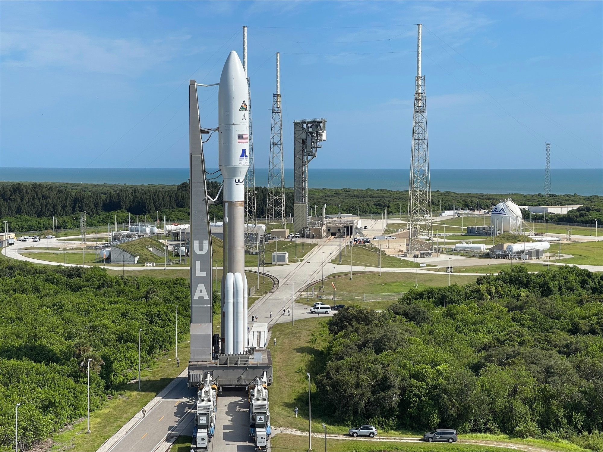 Atlas 5 rocket returns to pad for spy satellite agency launch from Cape Canaveral – Spaceflight Now