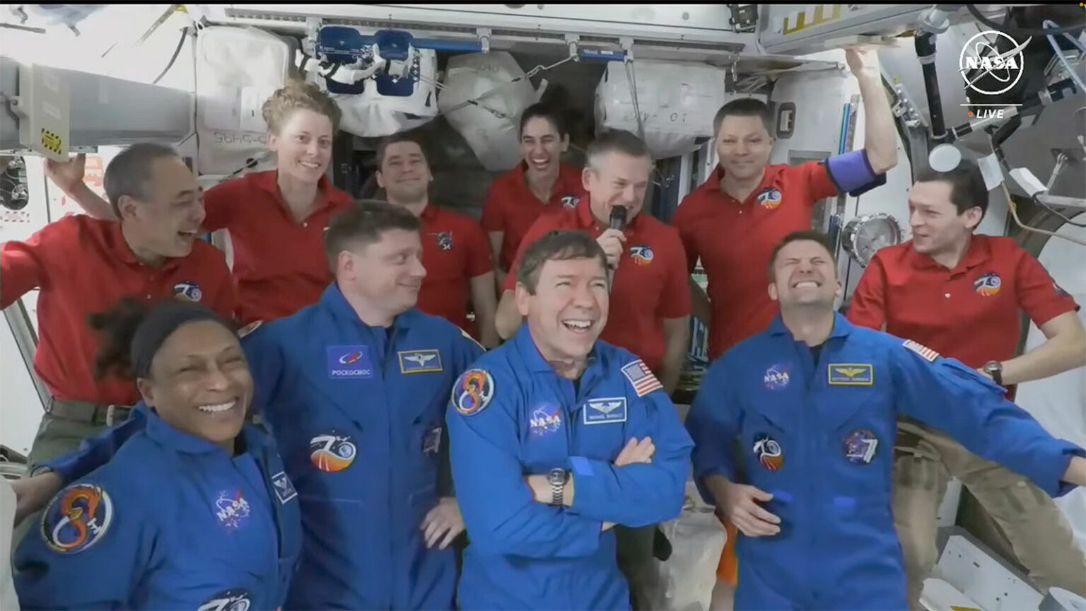 Crew Dragon docks with space station after smooth rendezvous ...
