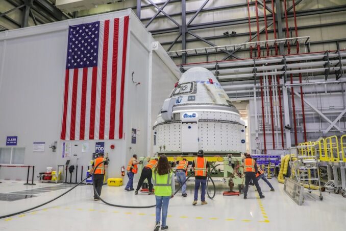 Boeing, NASA target May 1 for first crewed flight of Starliner to the ...