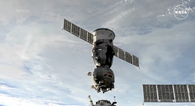 Soyuz brings two cosmonauts, NASA astronaut back to Earth after record-setting mission ...