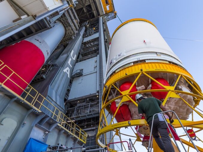 ULA begins stacking its 1st Vulcan rocket supporting a national ...