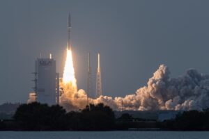 SpaceX launches first of three missions for Amazon’s Project Kuiper ...