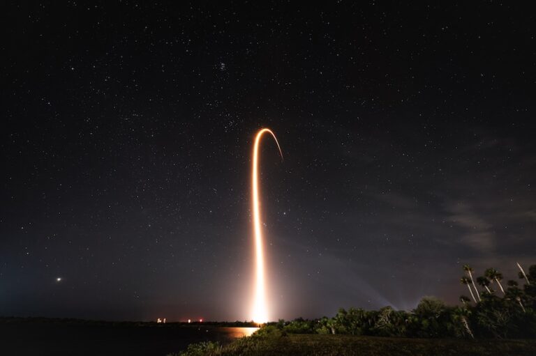 Florida annual launch record broken with late-night Starlink flight ...